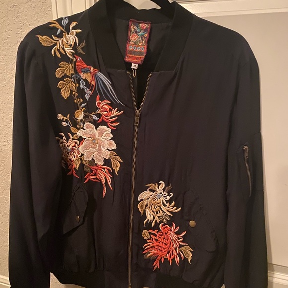 Johnny Was | Jackets & Coats | Johnny Was Bomber Jacket | Poshmark